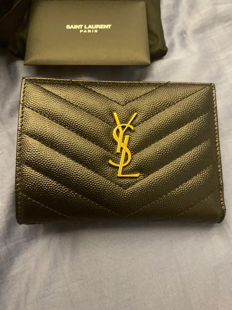 YSL Wallet, Luxury, Bags & Wallets on Carousell