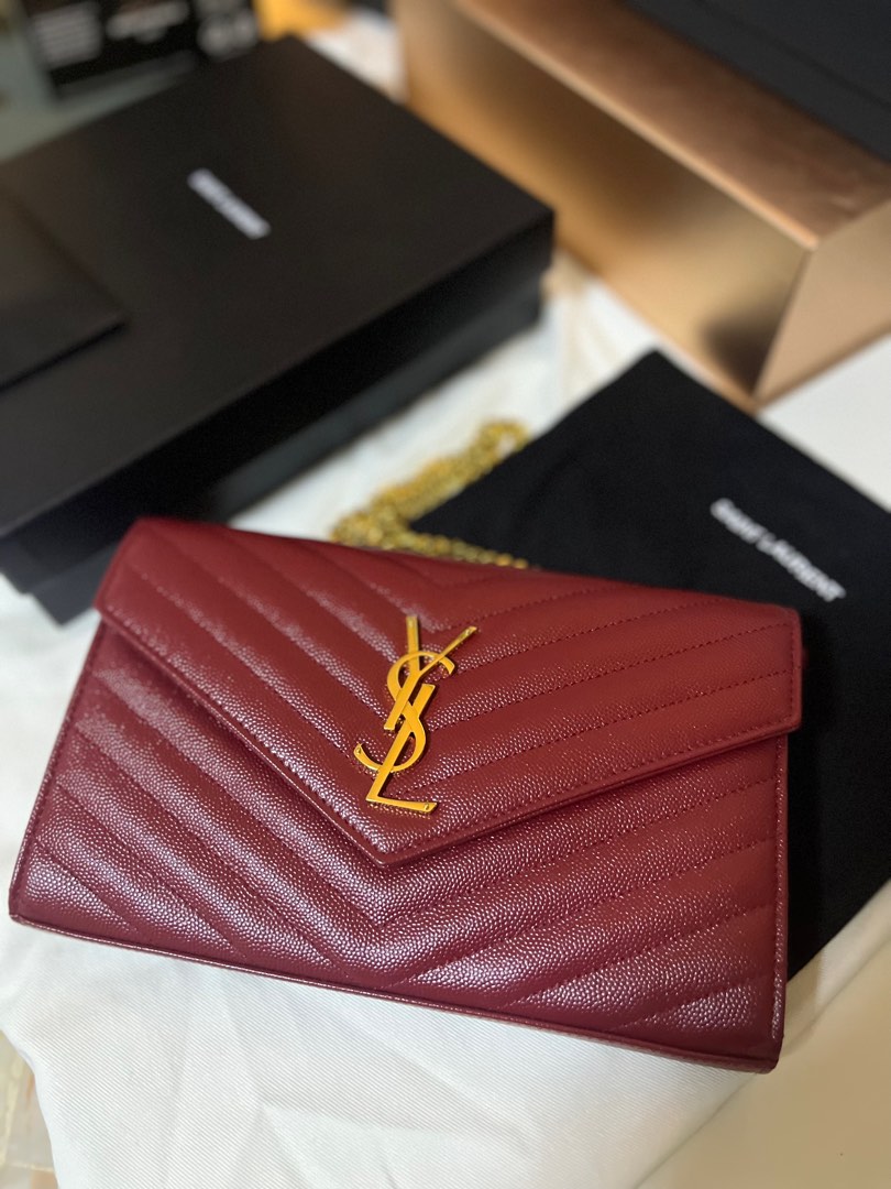 YSL WOC (RED) rare!, Women's Fashion, Bags & Wallets, Purses & Pouches ...