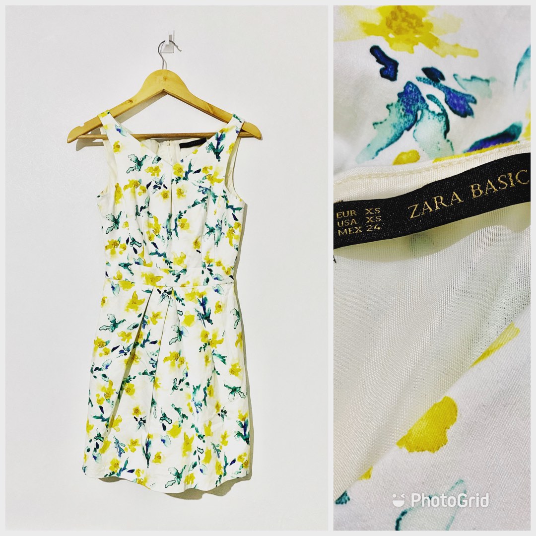 Zara printed dress, Women's Fashion, Dresses & Sets, Dresses on Carousell