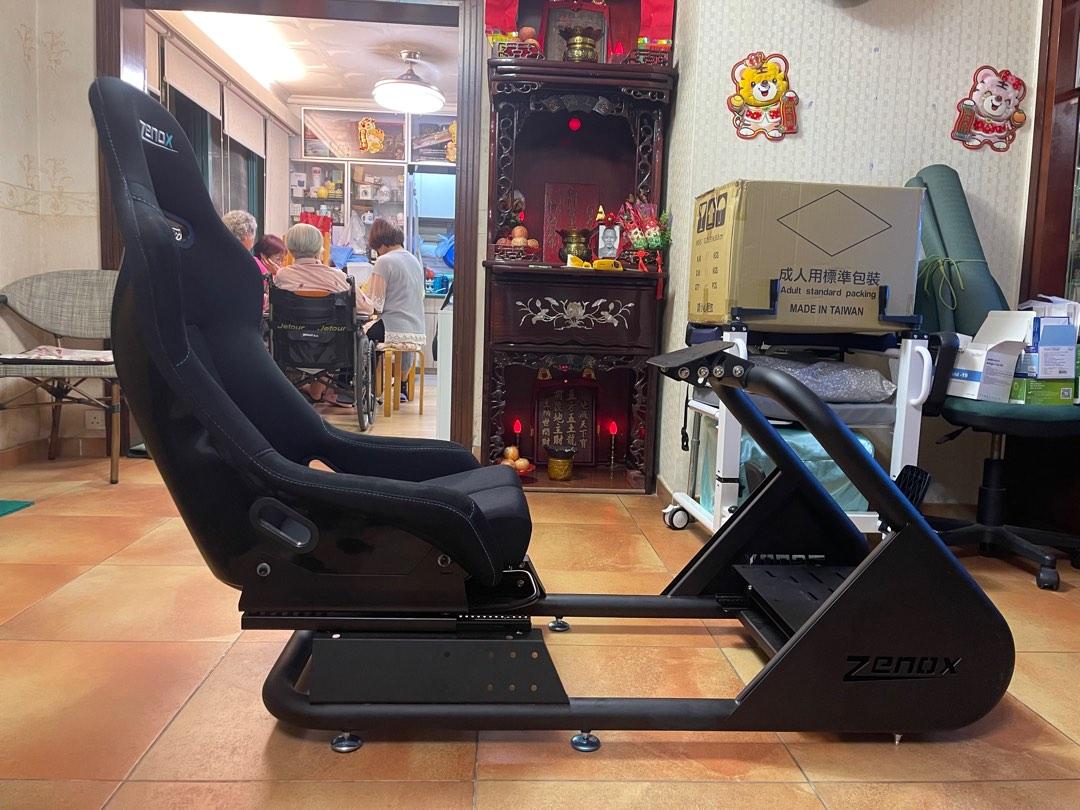 全新Zenox GT3 Simulator Rig 模擬賽車架 (適用G27 G29 G923 Thrustmaster Fanatec ...