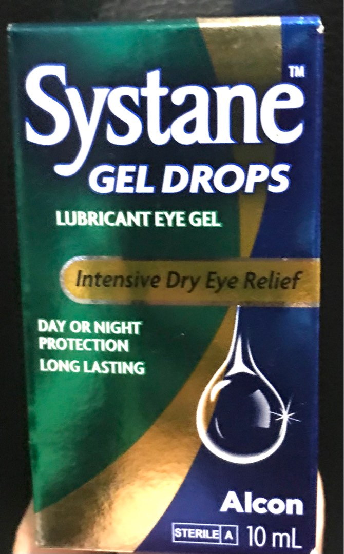 10mL Systane Gel Drops Lubricant Eye Gel Intensive Dry Eye Relief ...