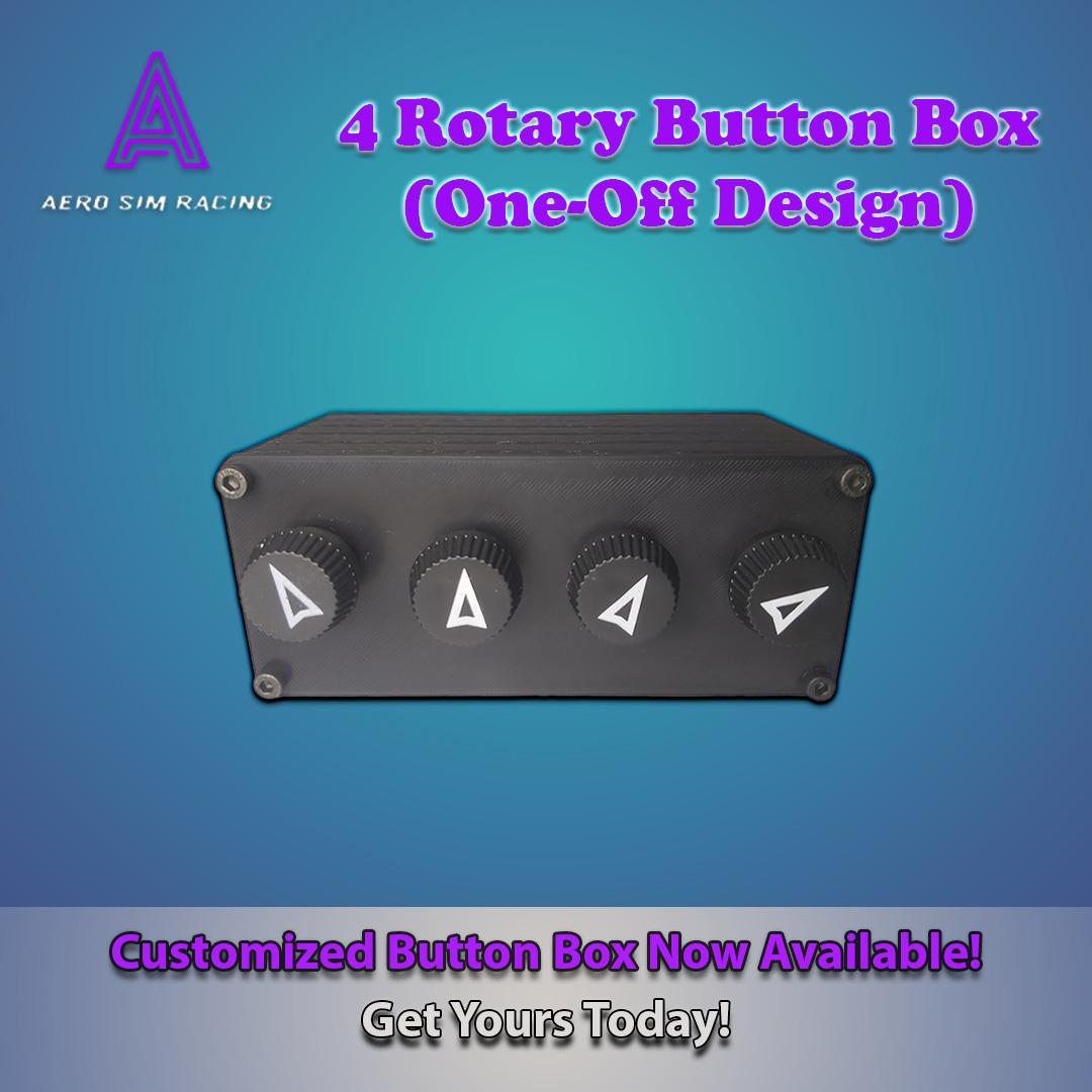 4 Rotary Sim Racing Button Box - One-Off Design, Computers & Tech ...