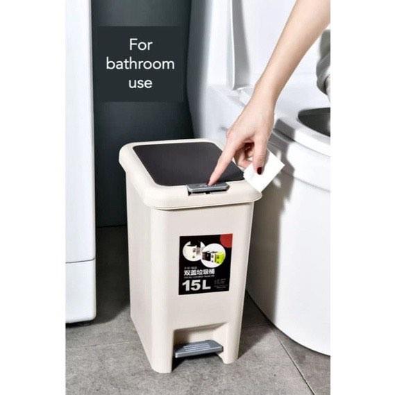 8L/15L/20L 2 Way Capacity Trash Bin, Furniture & Home Living, Cleaning ...