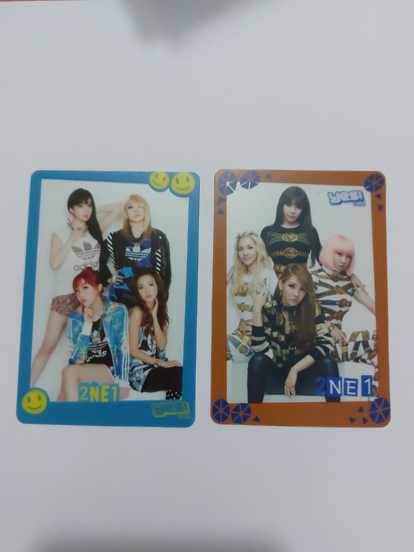 絕版 2NE1 透明卡 幻燈卡 yescard yes card yes卡, 興趣及遊戲, 收藏品及紀念品, 韓流 - Carousell