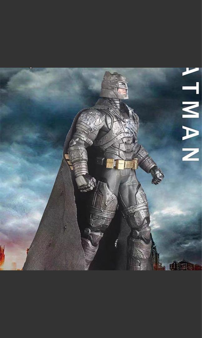 全新 副廠 armored Batman battle damage BD crazy toys BVS superman 1/6 ...