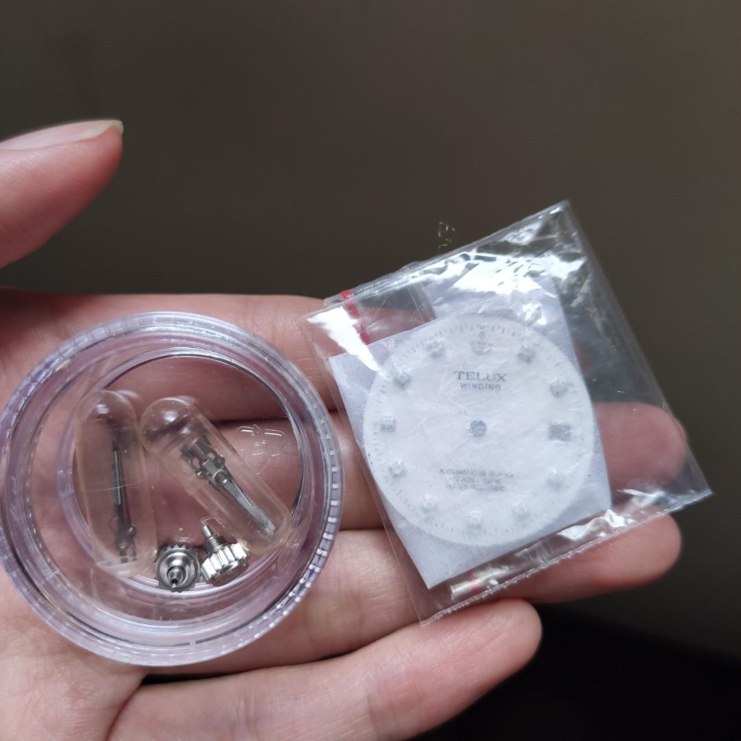 Sold 早期 Telux 鐵力士 太陽圈銀面 勞力士款 蠔式 機械錶 Datejust automatic watch 梅花titoni ...