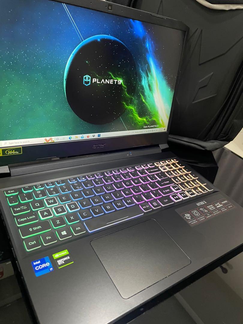 Acer Nitro Core i7 Gen 11th 2021 GTX 1650 ( 4GB ) Gaming Laptop Ryzen ...