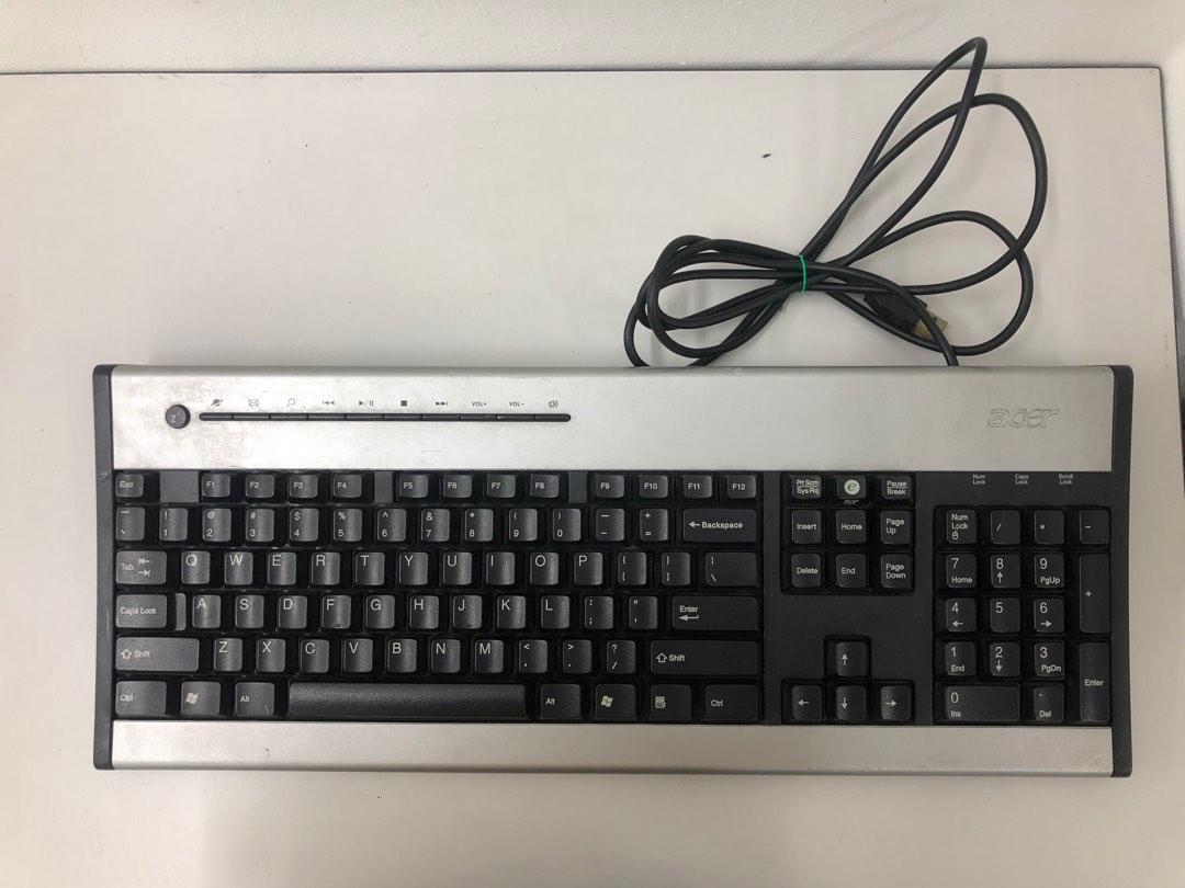 Acer SK-9610 Keyboard, Computers & Tech, Parts & Accessories, Computer Keyboard on Carousell