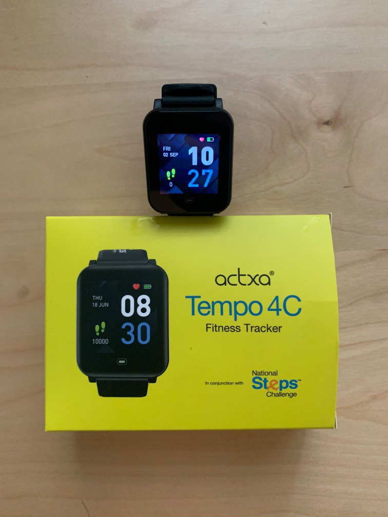 Actxa Tempo 4C Fitness Tracker Smartwatch (National Steps Challenge), Mobile Phones & Gadgets ...