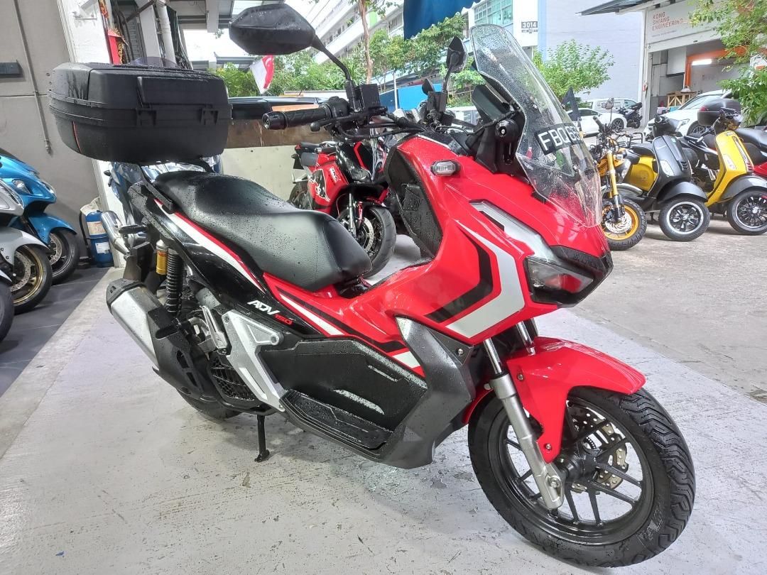Honda ADV 150 - COE Expiry: 11/2029, Motorcycles, Motorcycles for Sale, Class 2B on Carousell