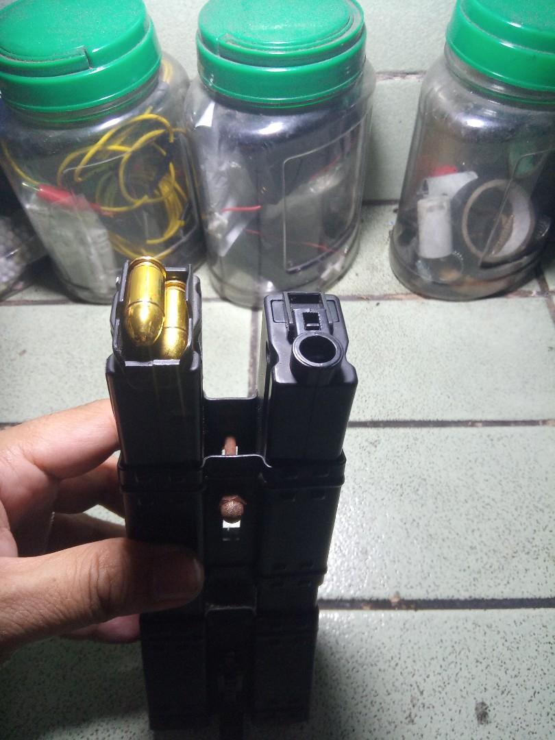 Airsoft MP5 Double Magazine, Hobbies & Toys, Toys & Games on Carousell
