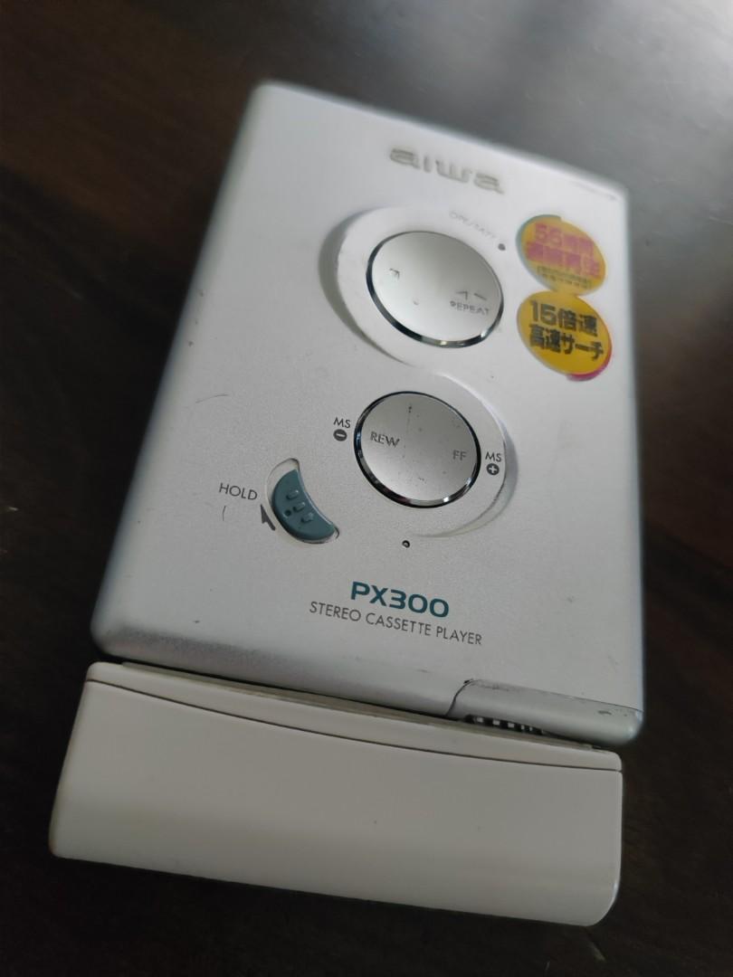 Aiwa PX300 with battery box, Audio, Portable Music Players on Carousell