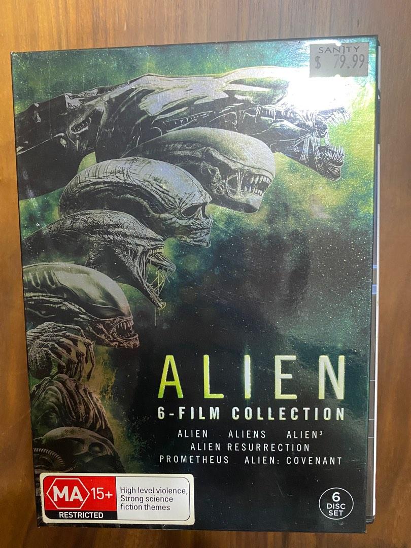 Alien 6-Film collection disc set, Hobbies & Toys, Music & Media, CDs ...