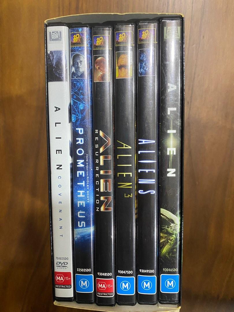 Alien 6-Film collection disc set, Hobbies & Toys, Music & Media, CDs ...