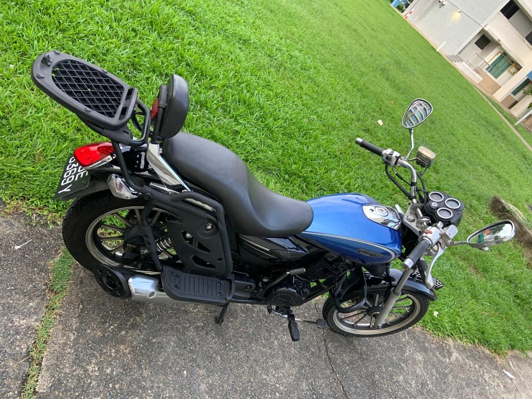 American Style Design 2B Zongshen Chopper Bike for sales !!! COE till ...