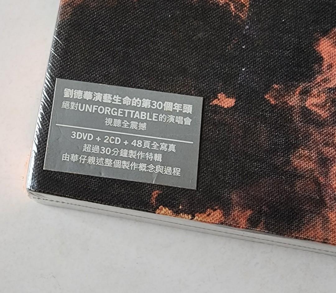 Andy Lau ~ Unforgettable Concert ( HONG KONG PRESS ) CD + DVD, Hobbies ...
