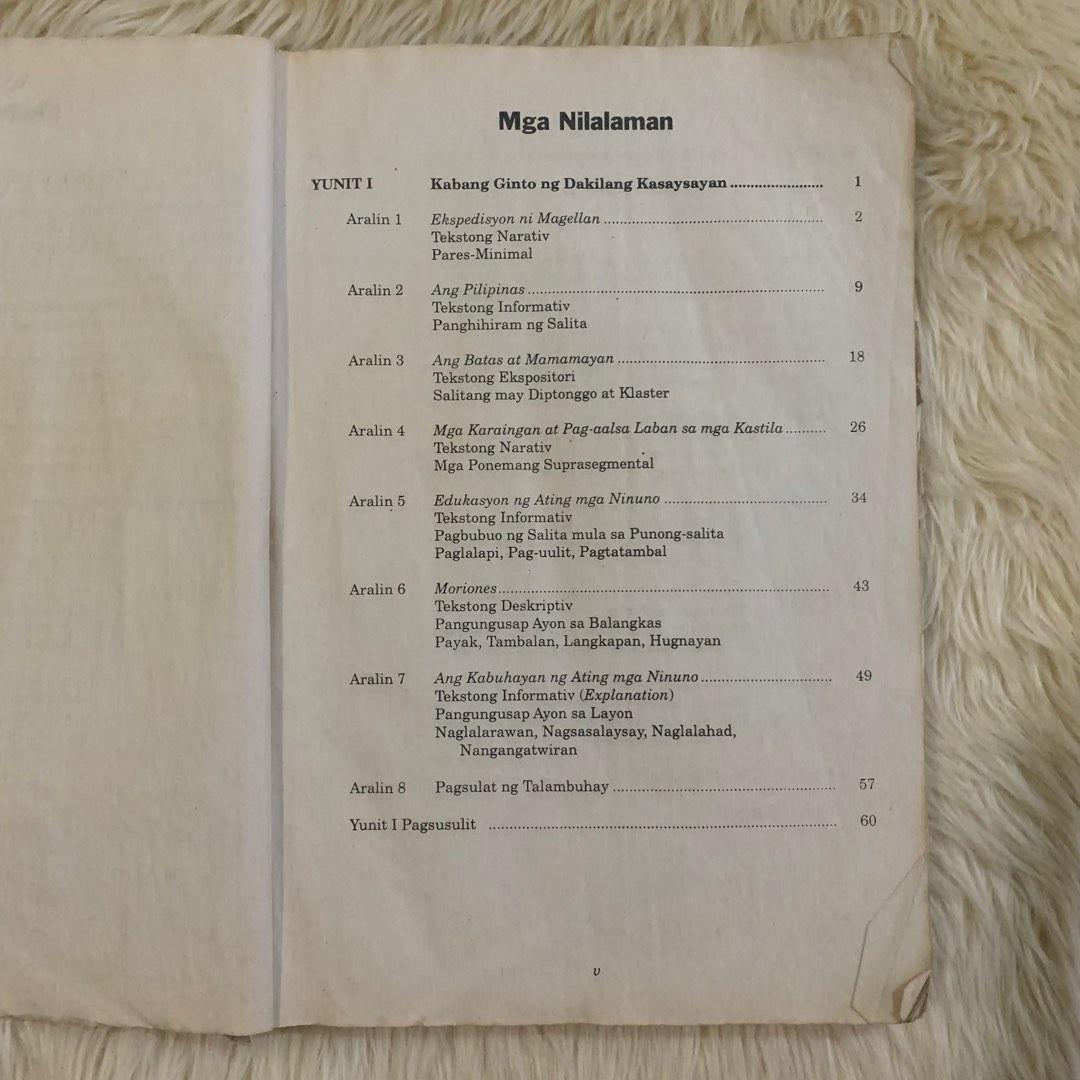 Ang Bagong Filipino sa Hayskul I (Batay sa Basic Education Curriculum ...