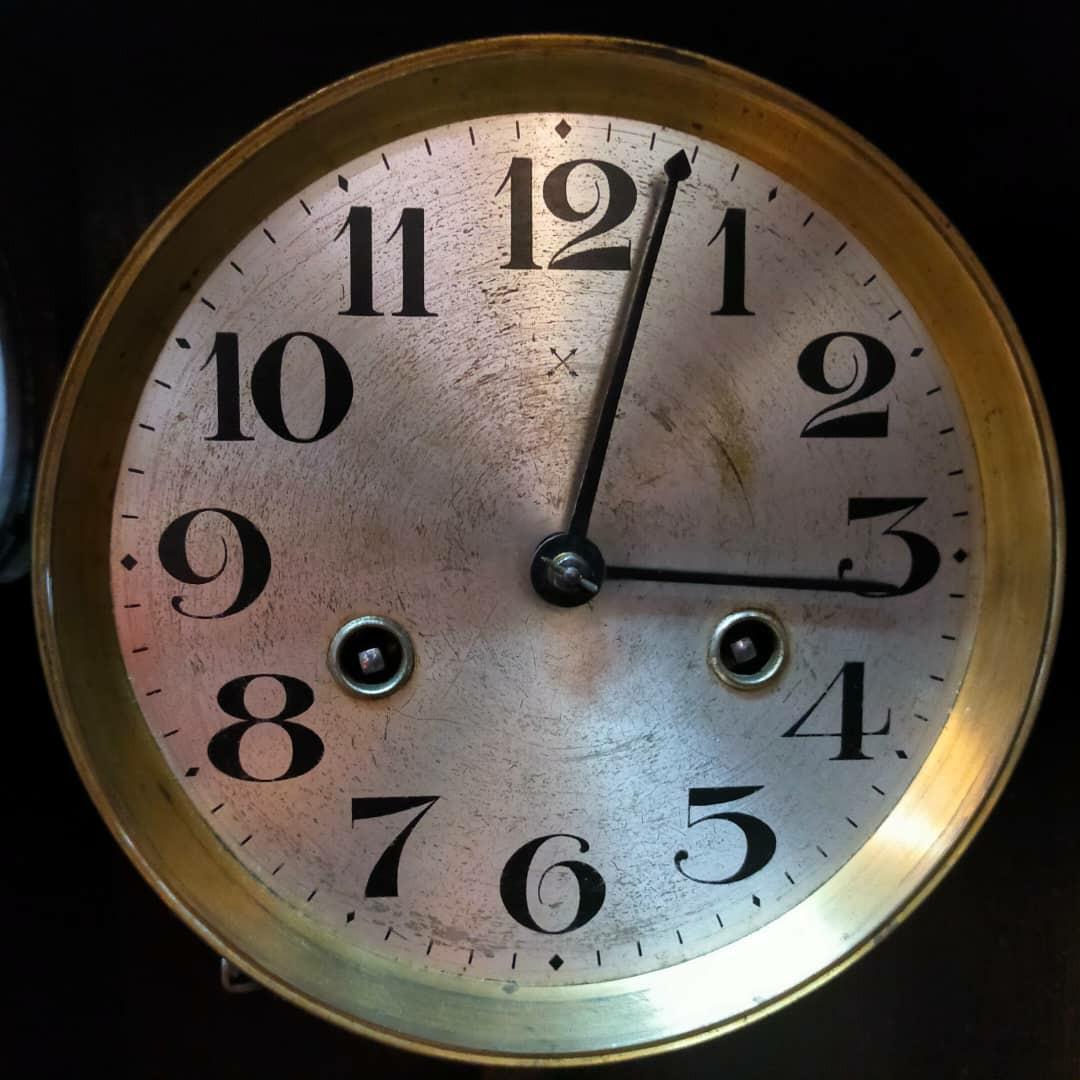 Antique HAC / HAU Germany Wal Clock, Furniture & Home Living, Home ...