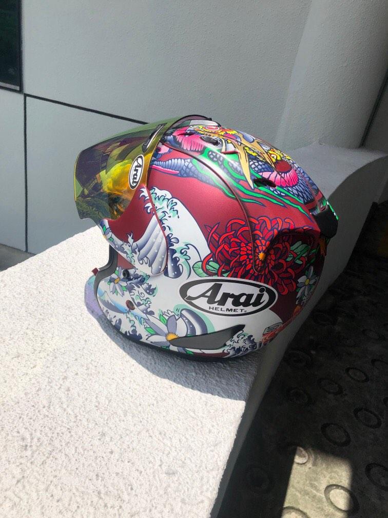 Arai, Motorcycles, Motorcycle Accessories on Carousell