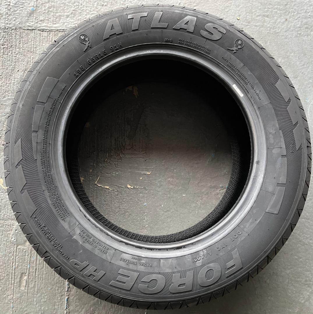 Atlas Force HP 195/65R15, Car Accessories, Tyres & Rims on Carousell