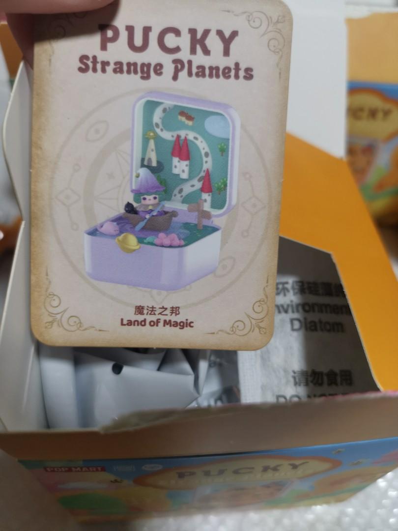 Authentic Popmart POP Mart Pucky Strange Planets Hard Figurine Figure ...