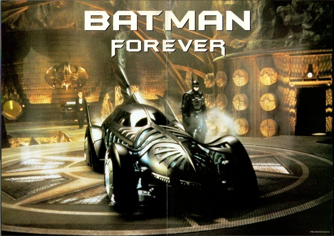 BATMAN FOREVER (1995) MOVIE PROGRAM BOOK (JAPANESE), Hobbies & Toys ...