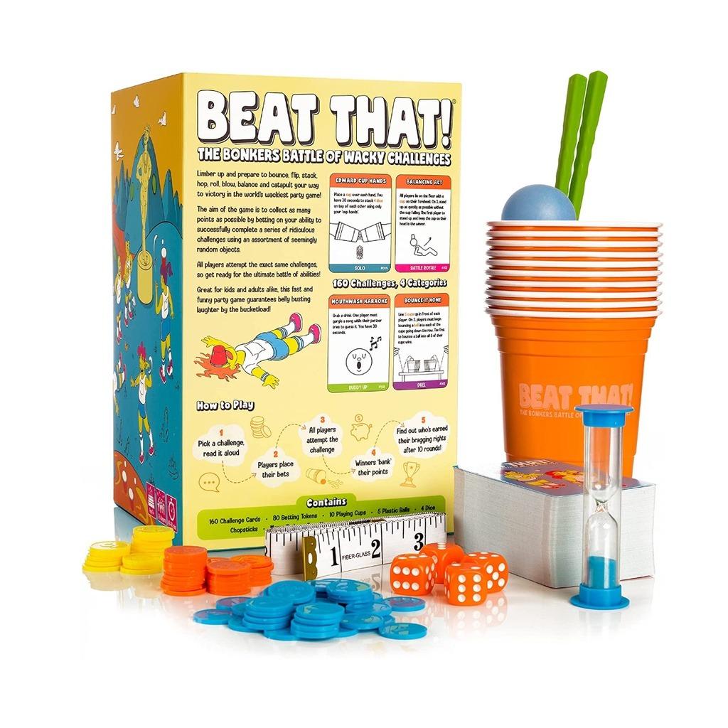 Beat That! - The Bonkers Battle of Wacky Challenges Family Game Party ...