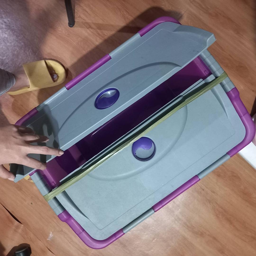 Big Durable Plastic Storage Box Megabox 120-150L, Furniture & Home ...