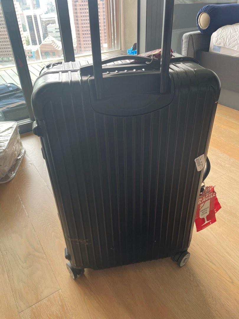 Black Rimowa salsa wheel large 4 wheeler, Hobbies & Toys, Travel ...