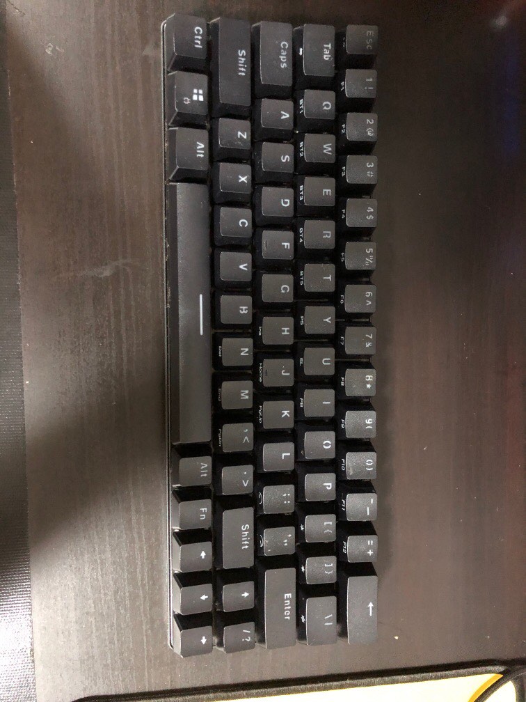 Blitzwolf BW-KB1 Gateron Brown Switch 60% RGB Mechanical Keyboard ...