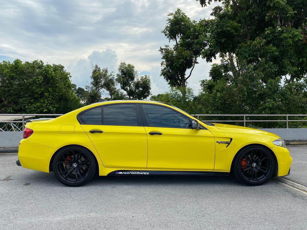BMW M4 Conversion F10 5 Series/M5 Full Bodykit with Fenders , Car ...