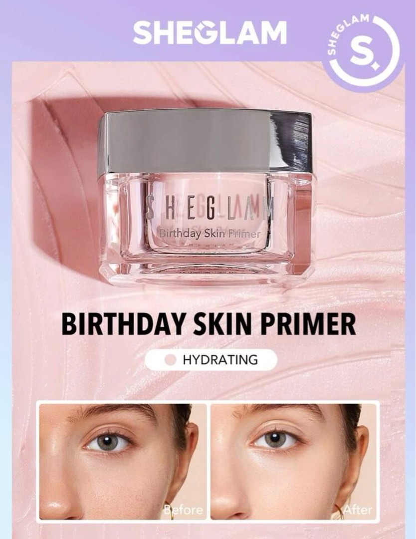 bnib birthday skin primer shein, Beauty & Personal Care, Face, Makeup ...