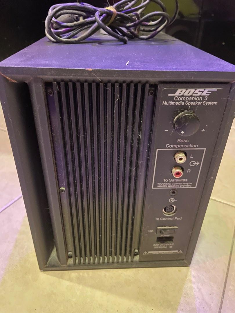 Bose woofer, Audio, Soundbars, Speakers & Amplifiers on Carousell