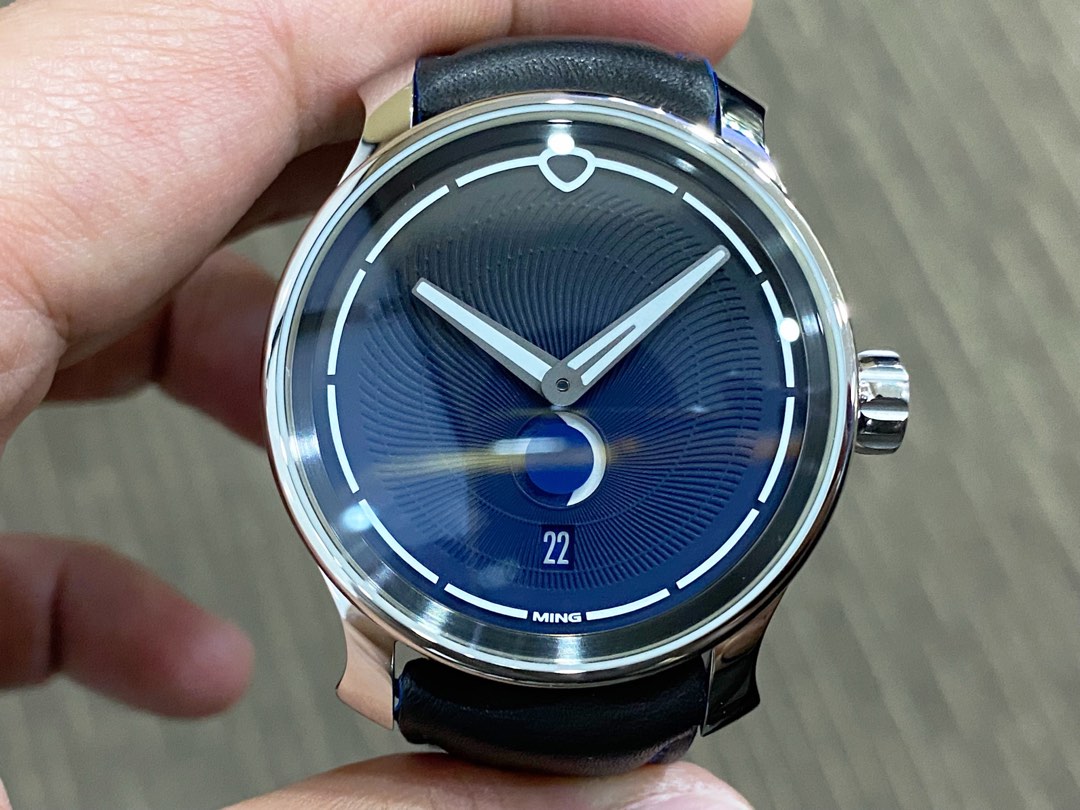 Brand New Ming 37.05 Gradient Blue Moonphase Date, Luxury, Watches on ...