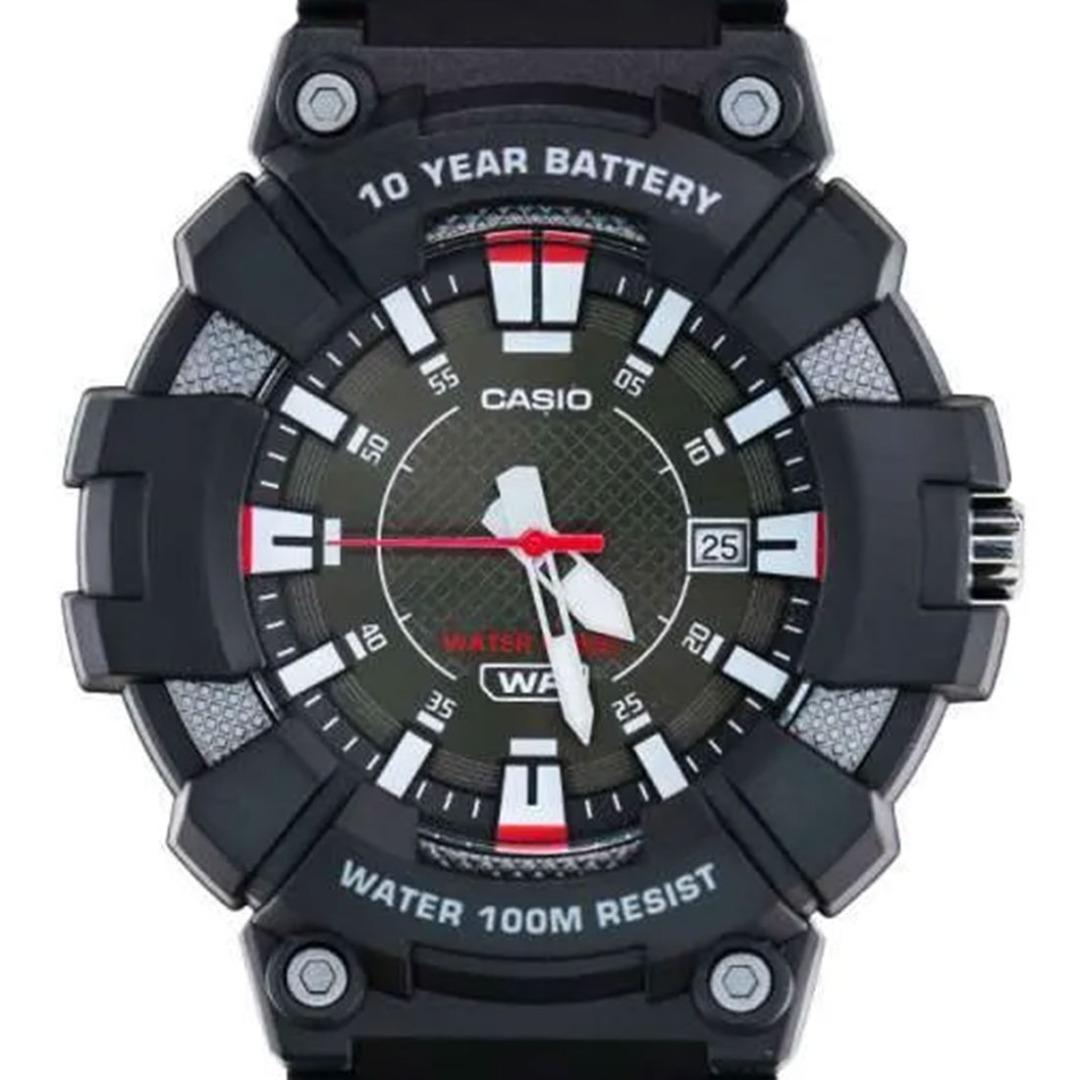 Brand New Mw 610h 1a Mw610h 1a Casio Youth Black Dial Analog Sporty