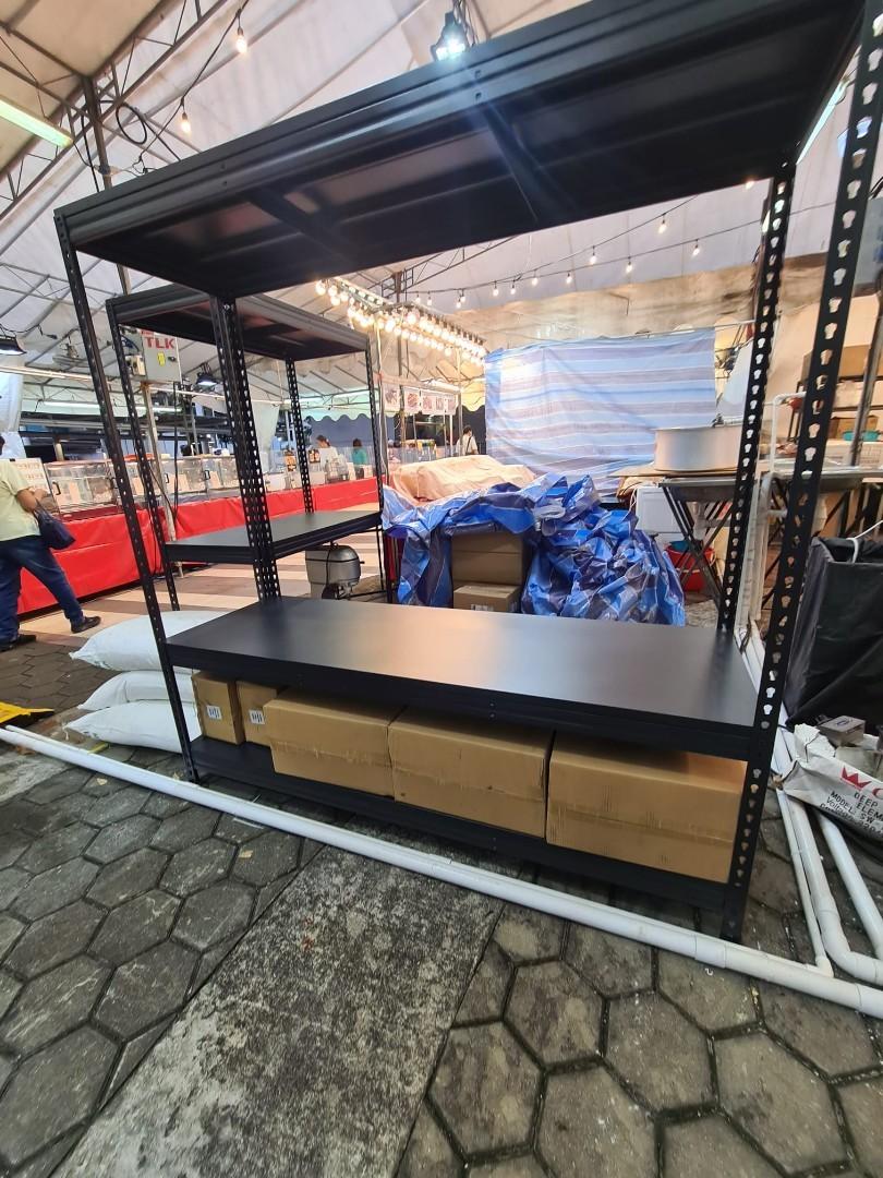 【Brand New】Boltless Rack, Temporary Stall, BTO, Industrial, Office ...