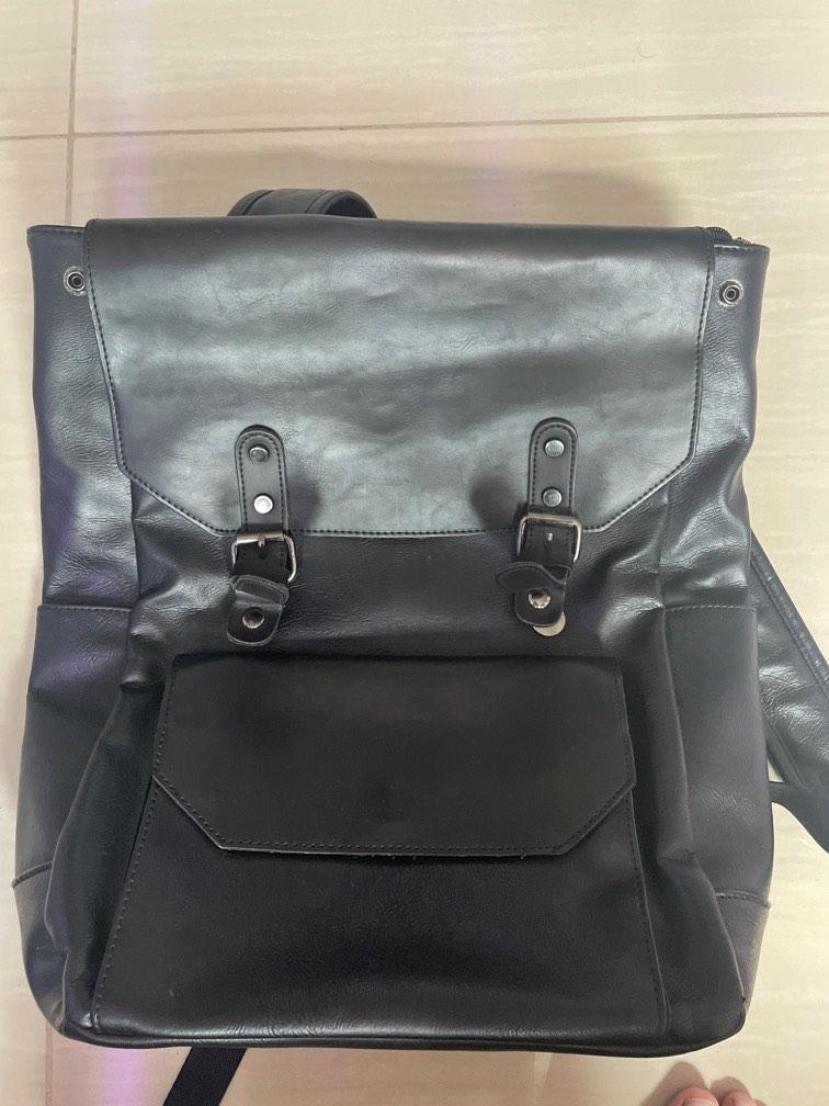 Brandless Polyurethane/PVC backpack, Men's Fashion, Bags, Backpacks on ...