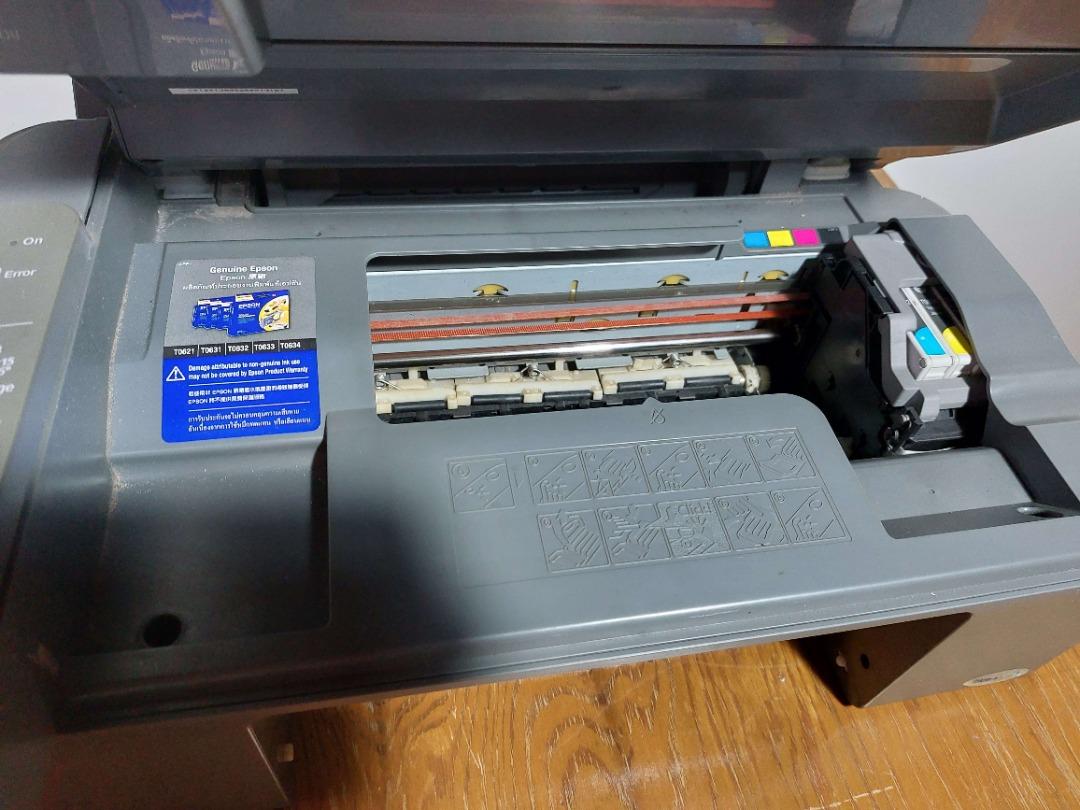 Broken printer Canon ip2770 CISS and Broken Epson CX37200 w/ Scanner ...