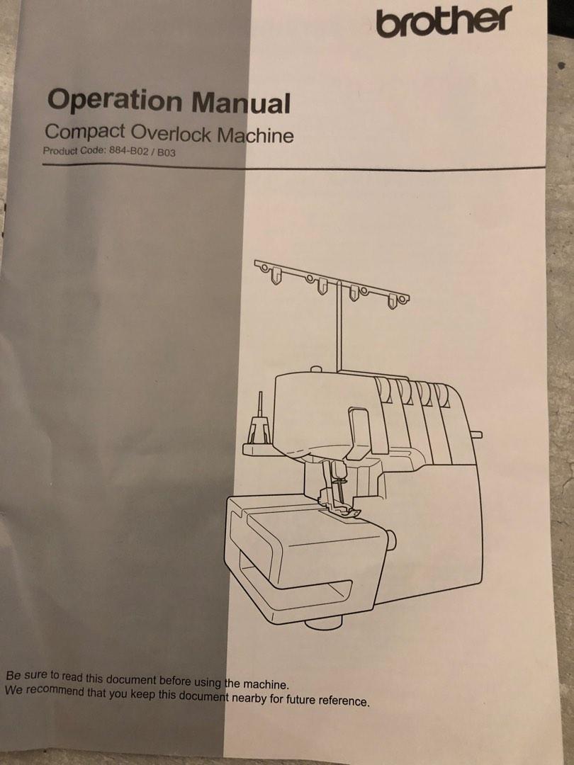 Brother OverLock Machine, Hobbies & Toys, Stationery & Craft, Craft ...