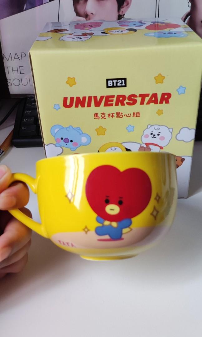 BT21 UNIVERSAL CERAMIC MUG TATA ( TAIWAN LINE FRIENDS ), Hobbies & Toys ...