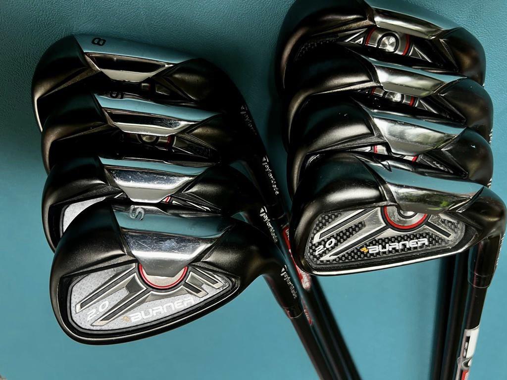 Taylormade Burner irons 2.0, Sports Equipment, Sports & Games, Golf on ...