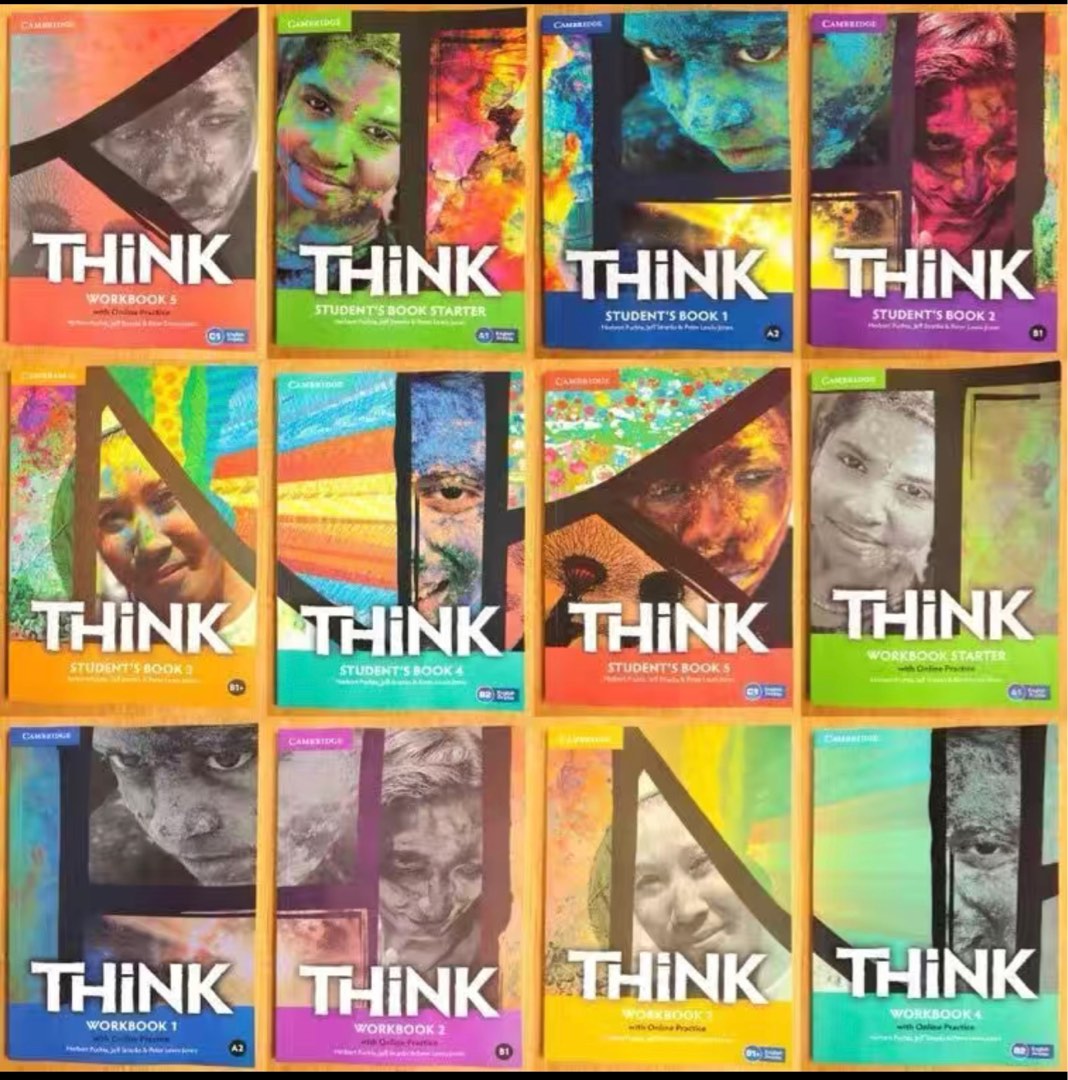 Cambridge Famous English book set: Think, Hobbies & Toys, Books ...