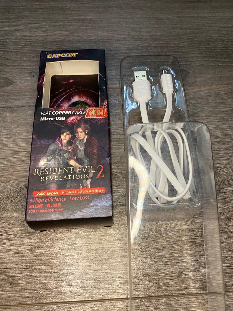 CAPCOM Flat Copper Cable Micro-USB Resident Evil Revelations 2 特別版, 手提 ...