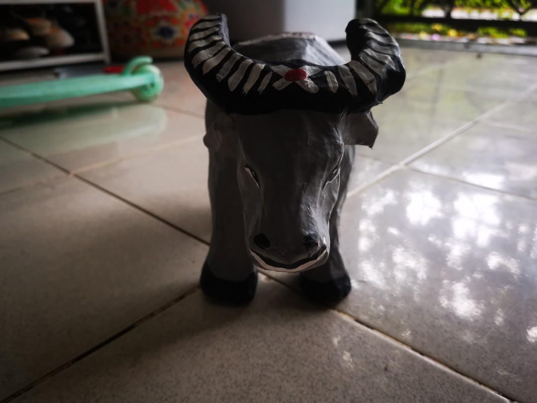 Carabao Paper Mache, Hobbies & Toys, Toys & Games on Carousell