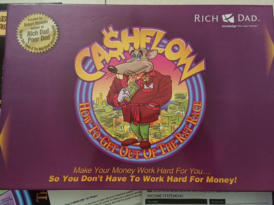 Cashflow Investing 101 Board Game from Rich Dad Author Robert Kiyosaki ...