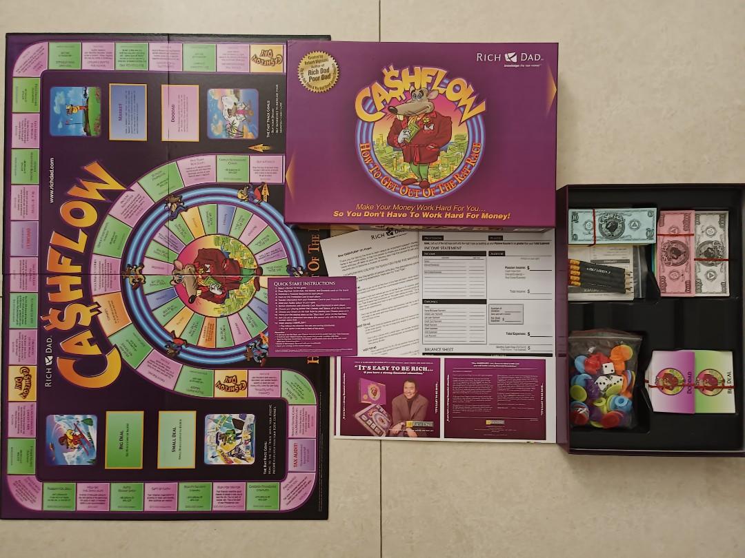 Cashflow Investing 101 Board Game from Rich Dad Author Robert Kiyosaki ...