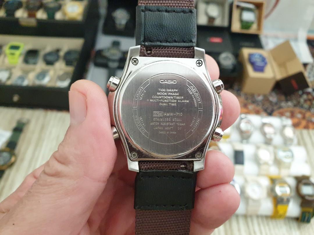 Casio AMW-710, Men's Fashion, Watches & Accessories, Watches on Carousell