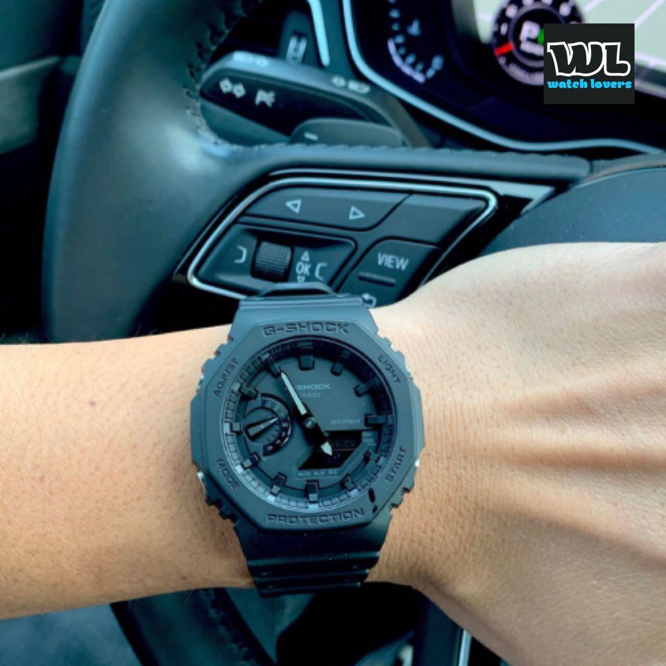 Casio G-Shock Carbon Core Guard Structure Black Resin Band Watch GA ...