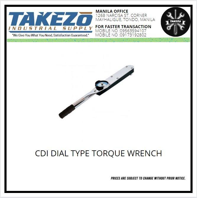 CDI DIAL TYPE TORQUE WRENCH, Commercial & Industrial, Industrial ...