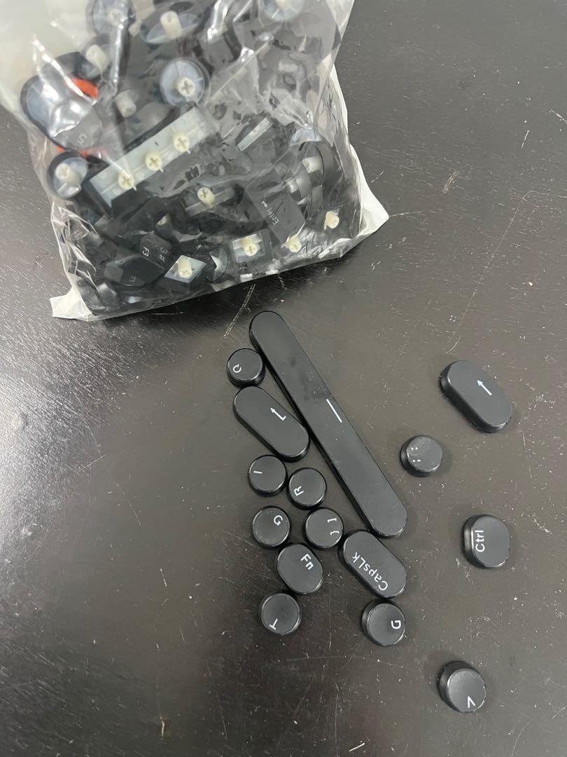 Circular steampunk round typewriter keycaps for mechanical keyboards ...